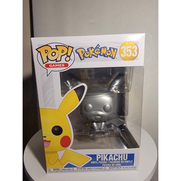 Funko | Other | Games Pokemon Metallic Pikachu 353 | Poshmark